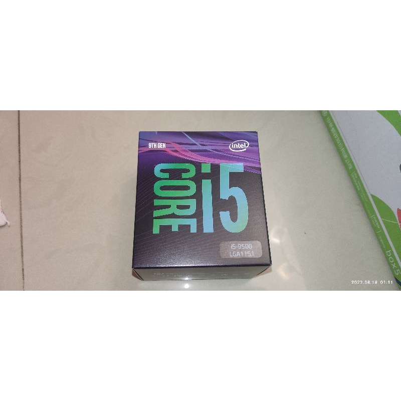 Intel i5-9500 i5 9500 第九代/六核心/9M/3G-4.4G/全新盒裝/1151 CPU | 蝦皮購物