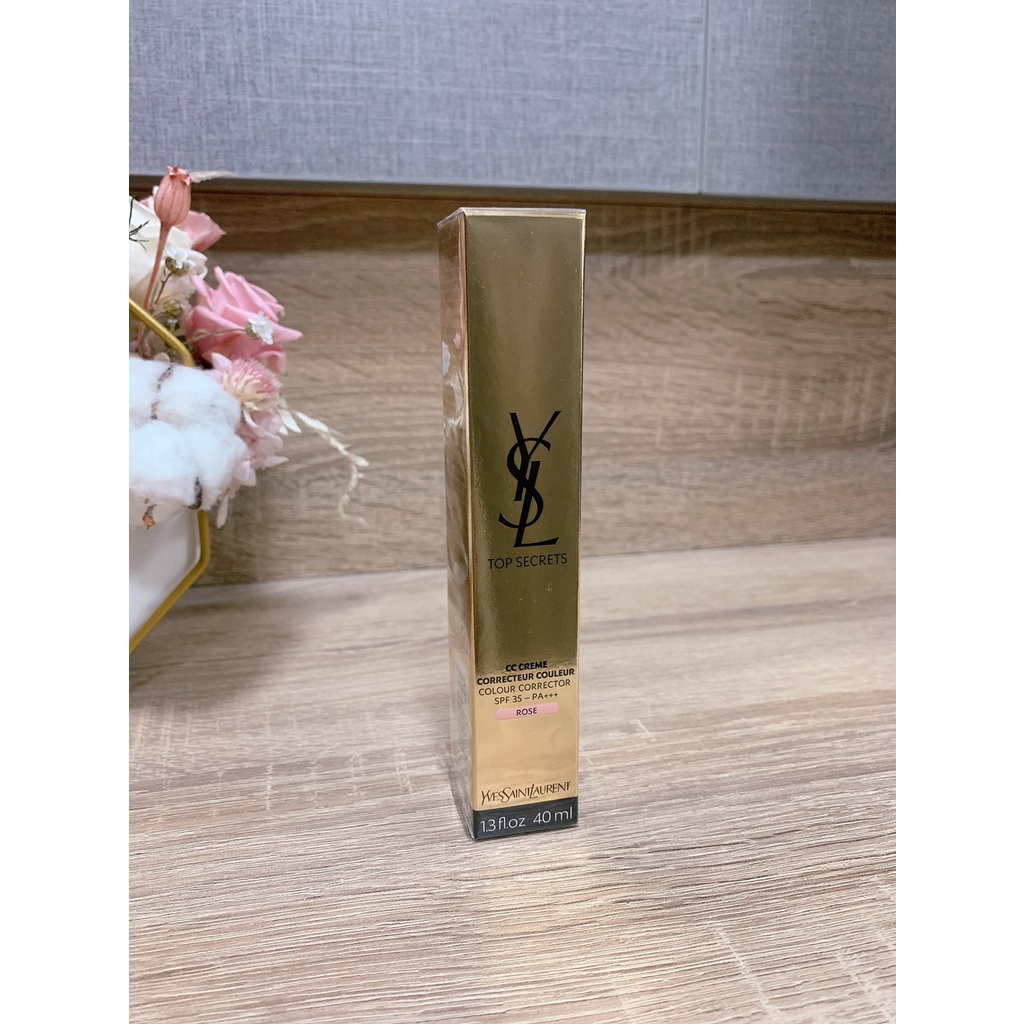 YSL ☼ 名模肌密光燦CC霜 玫瑰粉色 40ML | 蝦皮購物