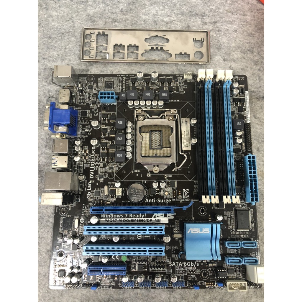 『羅馬資訊』華碩 P8Q67-M DO/BM6660/DP_MB 含擋板 1155腳位 | 蝦皮購物