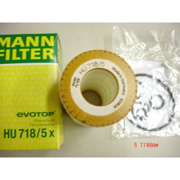 【SFF雙B賣場】BENZ W211/W210/W220/W163/M112 MANN製高流量 機油芯HU718/5X | 蝦皮購物