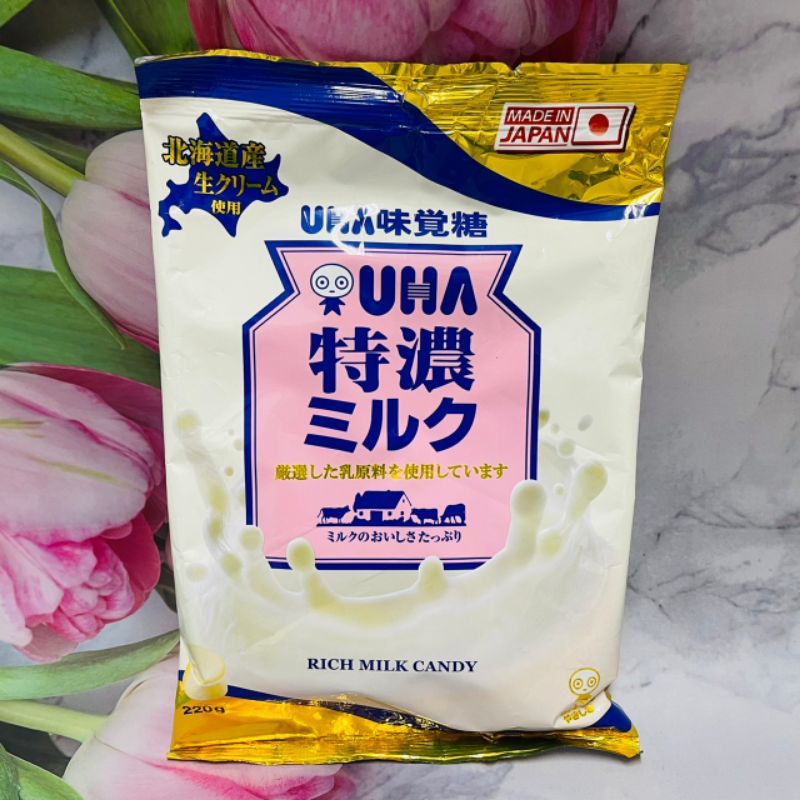 ^^大貨台日韓^^ 日本 UHA味覺糖 特濃牛奶糖 特濃8.2牛奶糖 大包裝 220g ^_^多款供選 | 蝦皮購物