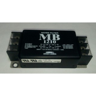 🌞二手現貨保固 TDK-LAMBDA 濾波器 MB1210 單相10A 電源噪訊濾波器 MB1206 6A NEMIC | 蝦皮購物