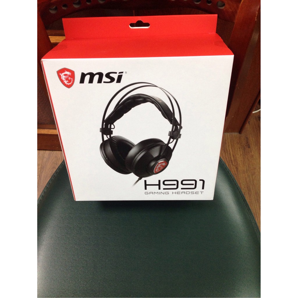 MSI 微星 H991 GAMING HEADSET 電競耳機/全新盒裝 | 蝦皮購物