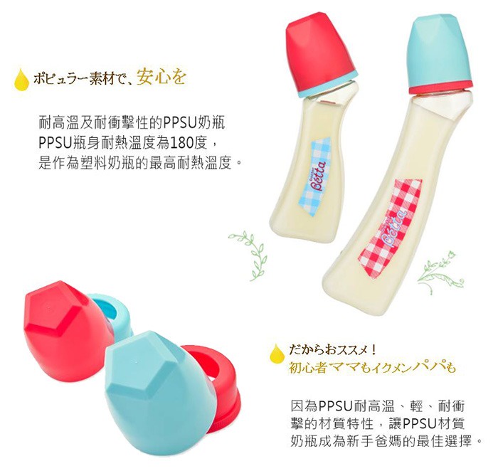 日本Dr.Betta防脹氣奶瓶 Jewel S3-Gingham-240ml(PPSU) 【親子良品】 | 蝦皮購物