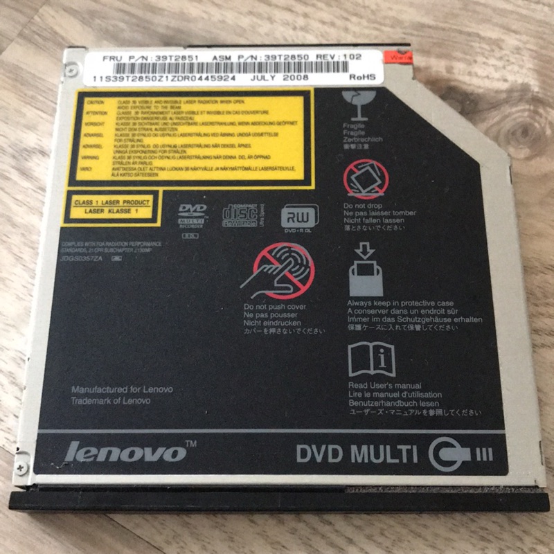 Lenovo 聯想 筆電 光碟機 DVD CD-RW | 蝦皮購物