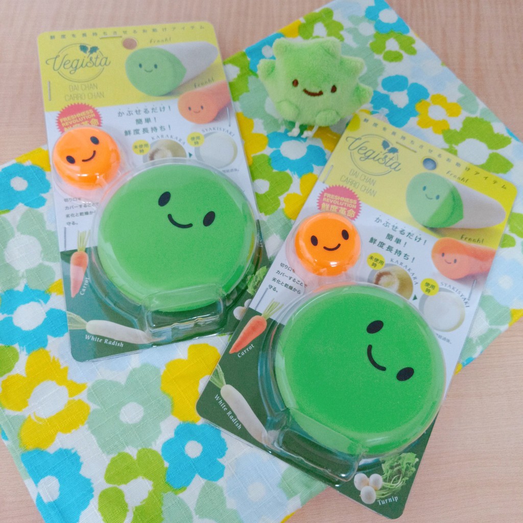 日本 COGIT Vegista 根菜類切面保鮮套 鮮度保持 紅蘿蔔 白蘿蔔 黃瓜 蔬果保鮮 保鮮 根菜用 | 蝦皮購物