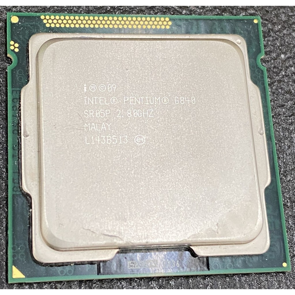 中古良品 CPU 中央處理器 INTEL G840 2.8G 2C2T_無風扇[請看說明] | 蝦皮購物