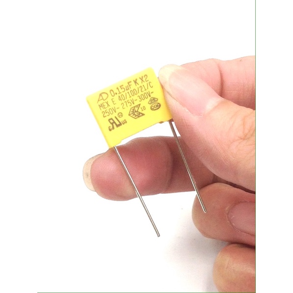 聚酯安規電容器 0.15uF K X2 300V 0.15uf 154K X2電容 | 蝦皮購物