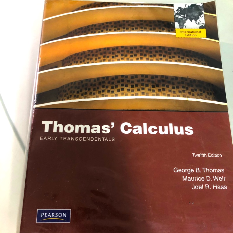 thomas calculus 12th edition 微積分原文書 | 蝦皮購物