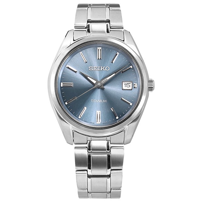 SEIKO 精工 CS 鈦金屬簡約手錶-40mm SUR371P1 6N52-00B0B SK006 | 蝦皮購物