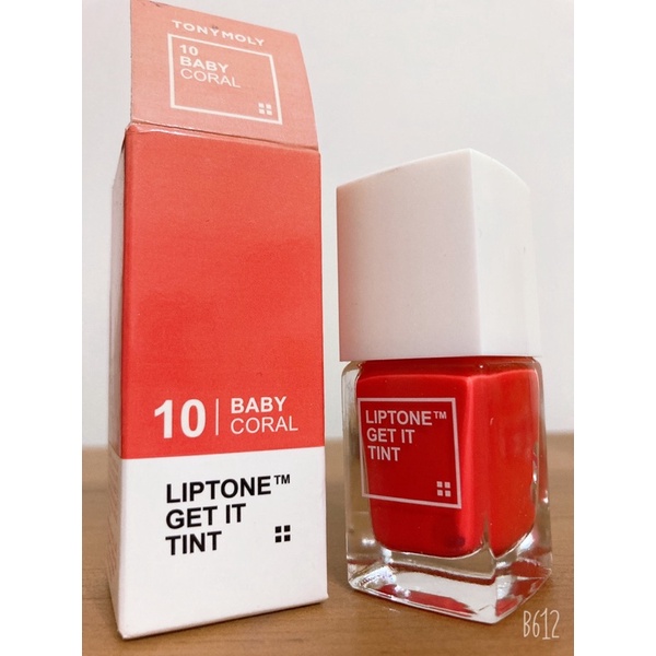 全新 韓國口紅｜TONYMOLY Liptone Get it Tint 唇彩 01 Baby Coral | 蝦皮購物