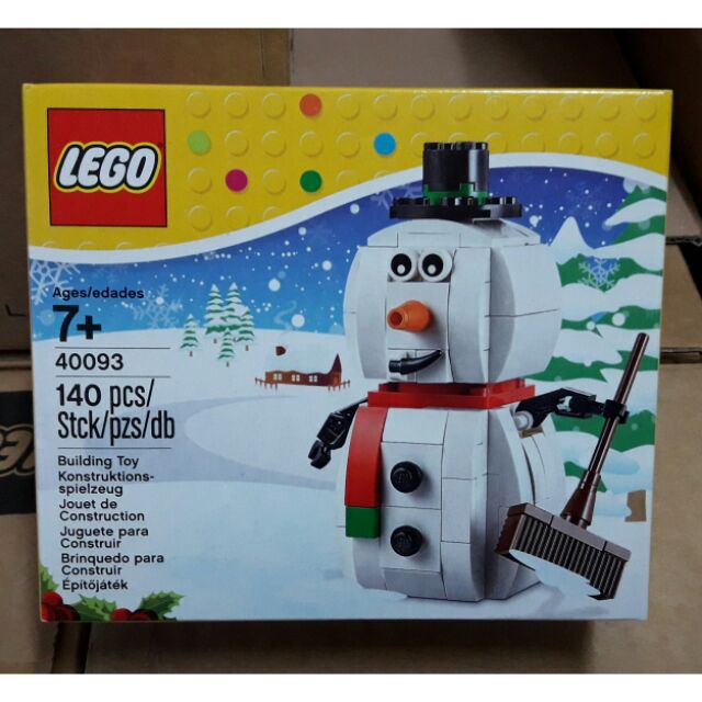 LEGO 40093 + 30474 耶誕節 雪人 + 麑鹿 | 蝦皮購物