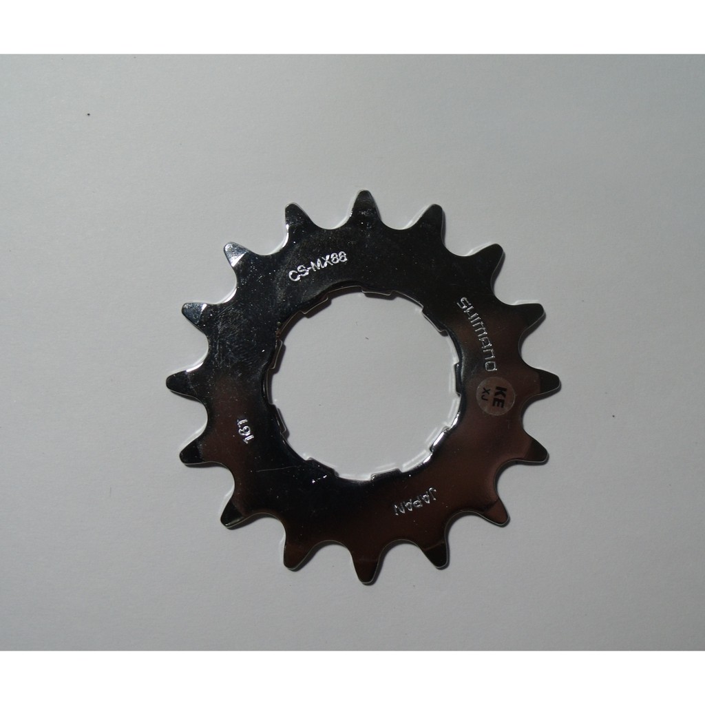 ShimanoDX16齒16t 單速內變速CS-MX66 BMX Racing Made in Japan齒片-露/蝦 | 蝦皮購物