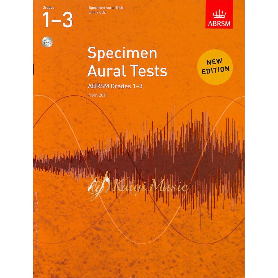 【凱翊︱ABRSM】Specimen Aural tests grade 1-3 With 2CDs | 蝦皮購物