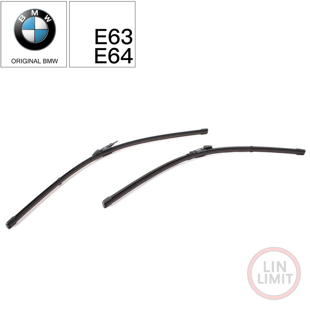 【清貨甩賣】BMW原廠 6系列E63 E64 雨刷組 前檔 24'' 23'' 寶馬 61610431463 | 蝦皮購物