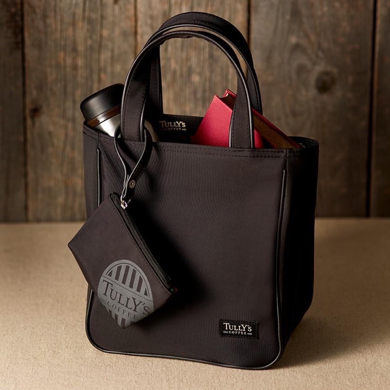 [全新]日本品牌 tully’s coffee tote bag 托特包 / 手提袋 便當袋 | 蝦皮購物