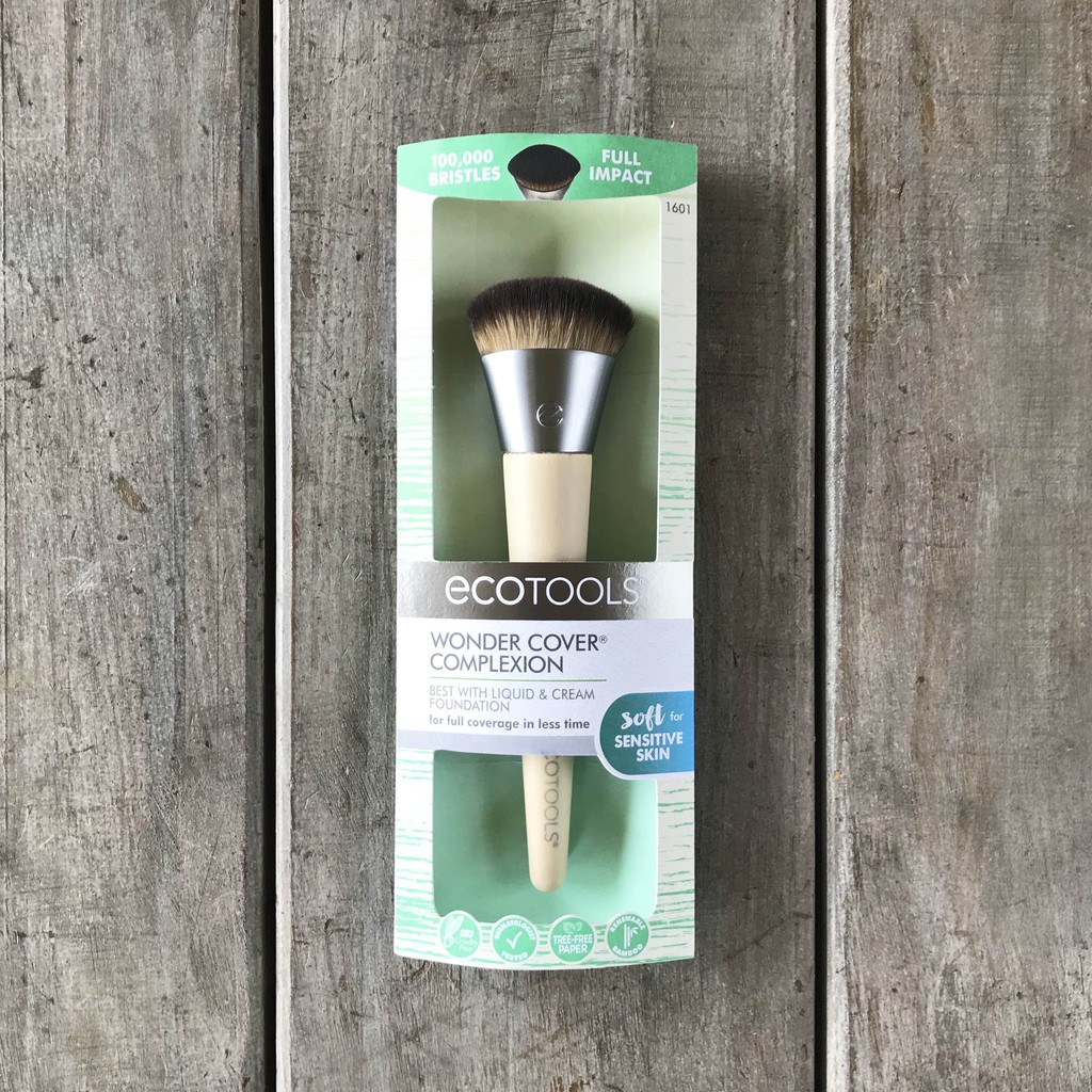 現貨 Ecotools Wonder Cover Complexion Brush 神奇粉底刷 蝦皮購物