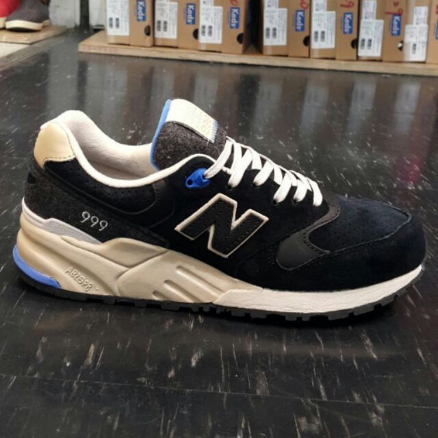 new balance 999 nb ML999MMT 黑色 米白 灰色 藍色 麂皮 復古 質感 慢跑鞋 | 蝦皮購物
