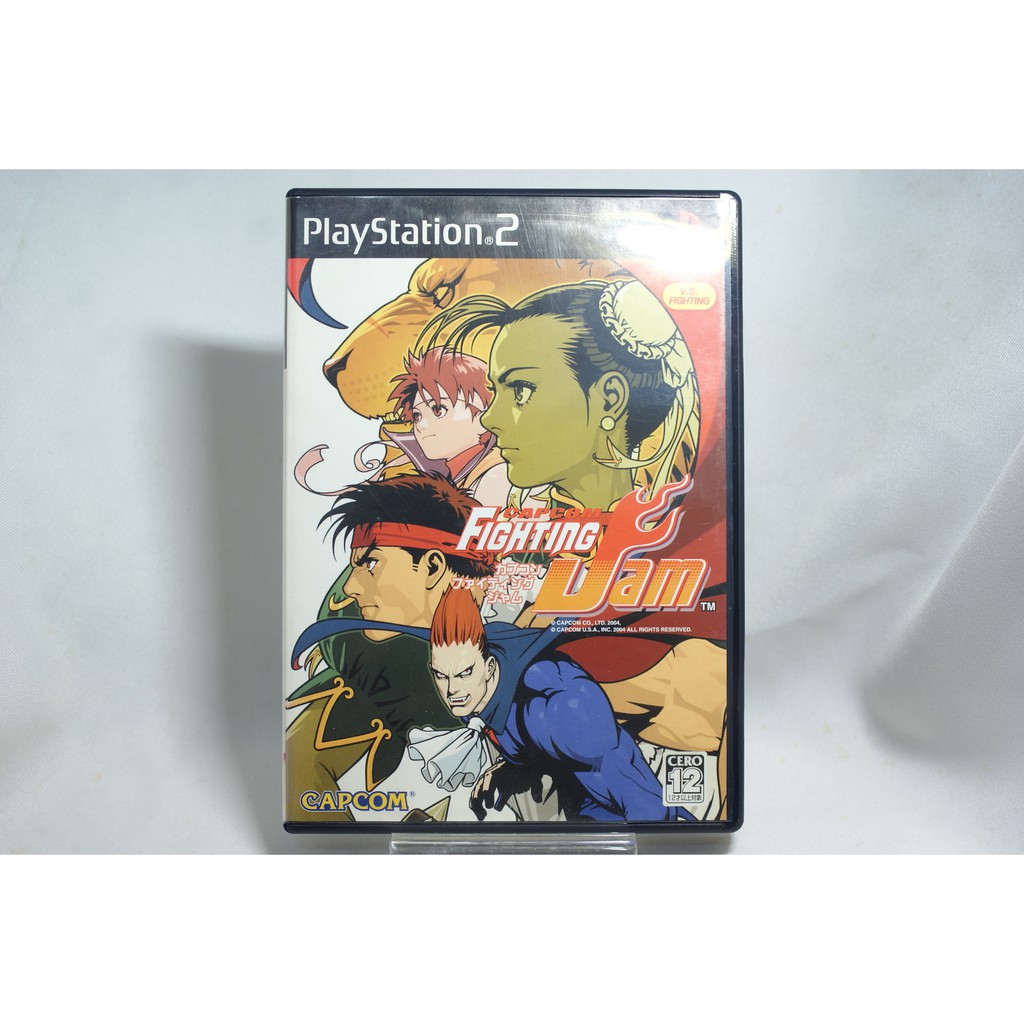 [耀西]二手 純日版 SONY PS2 CAPCOM Fighting Jam 含稅附發票 | 蝦皮購物