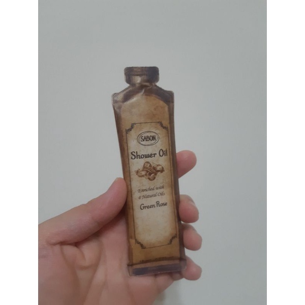 sabon以色列綠玫瑰沫浴油15ml(已過期) | 蝦皮購物