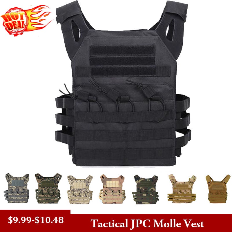 狩獵戰術防彈衣 JPC Molle Plate Carrier Vest 戶外 CS 遊戲彩彈氣槍背心軍用裝備 | 蝦皮購物