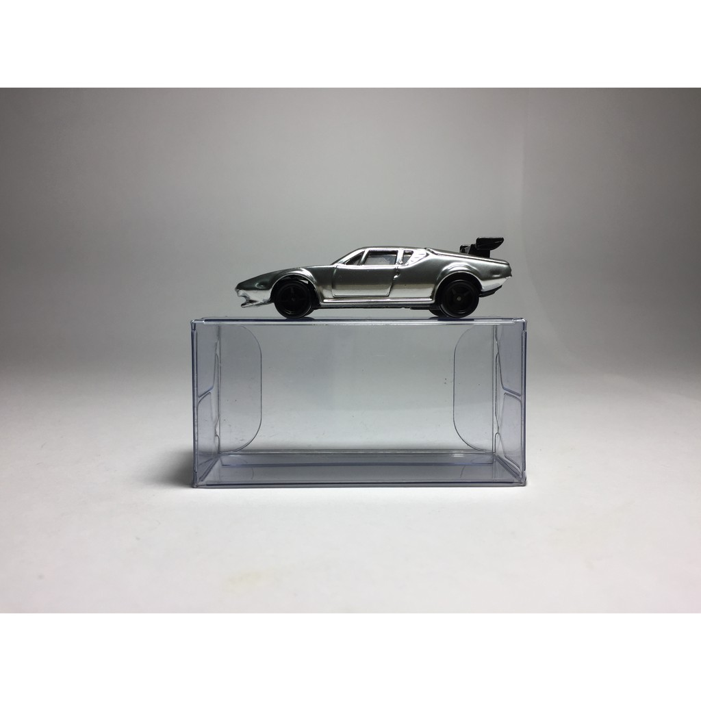 二改車附膠盒【TOYEE】TOMICA DETOMASO PANTERA GTS 電鍍銀(有引擎室) | 蝦皮購物