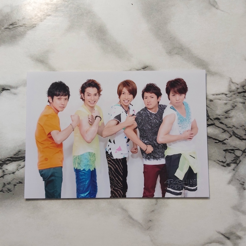 Arashi 嵐 官方寫真限定照/場限照 單張賣場 大野智松本潤二宮和也櫻井翔 葉雅紀 ) 20周年 520 | 蝦皮購物