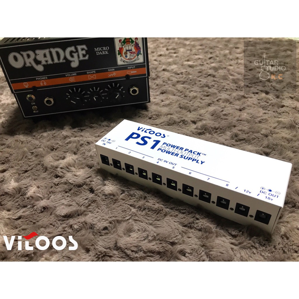 【K.C Guitar Studio】Vitoos Ps1 / COLOK PS10 電源供應器 單顆/效果器 | 蝦皮購物