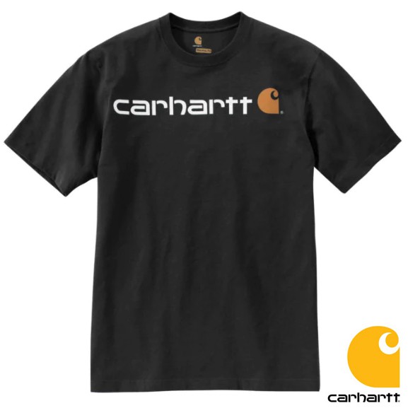 CARHARTT 美版 K195 BLK HEAVYWEIGHT TEE 6.75oz 重磅 短T (黑色) 化學原宿 | 蝦皮購物