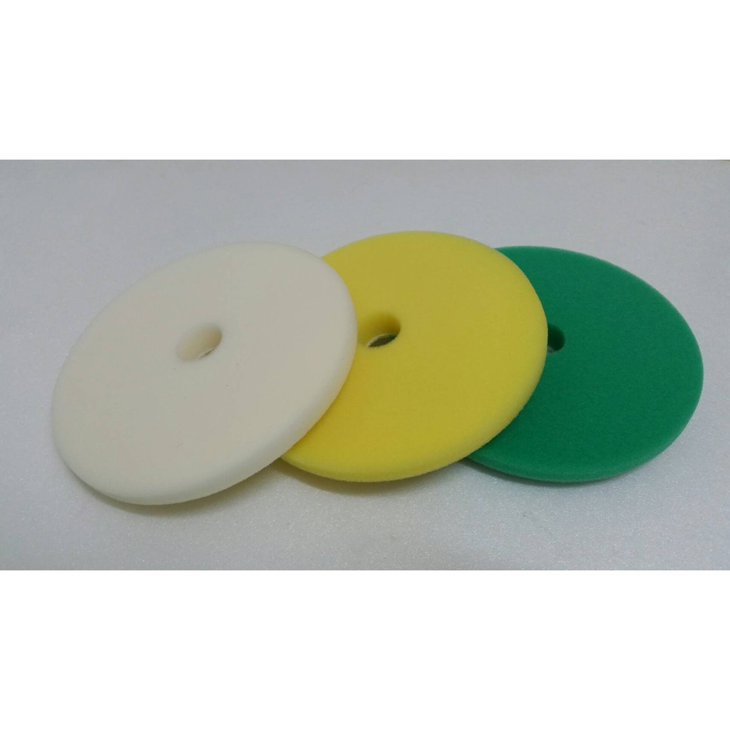 愛車美5 Inch DA Foam Discs 5吋DA機專用低重心斜角飛碟綿 薄型 拋光綿 打蠟綿19mm厚 海綿盤 | 蝦皮購物