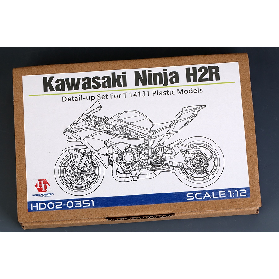 【傑作坊】Hobby design HD02-0351 1/12 Kawasaki Ninja H2R細節改套 | 蝦皮購物