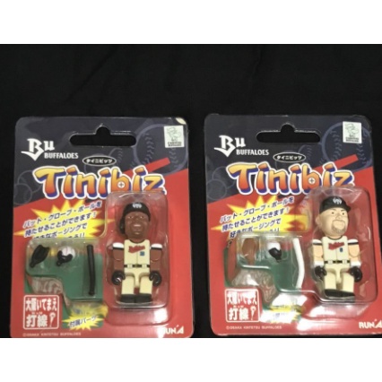 NPB 日本職棒 公仔 大阪近鐵猛牛隊 中村紀洋+Tuffy Rhodes (歐力士猛牛 MLB) | 蝦皮購物