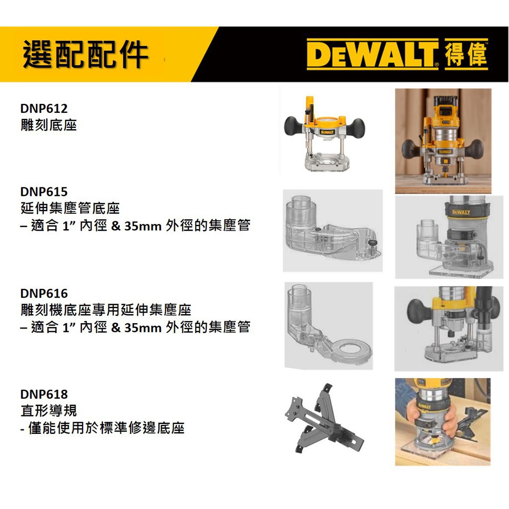 東方不敗 含稅 得偉 DEWALT DCW600 專用配件 公司原廠貨 #DNP615 #DNP616 DNP618 | 蝦皮購物