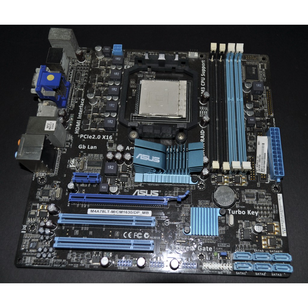 故障！不開機 華碩 CM1630專用主機板 M4A78LT-M/CM1630/DP_MB (AM3 760G DDR3) | 蝦皮購物