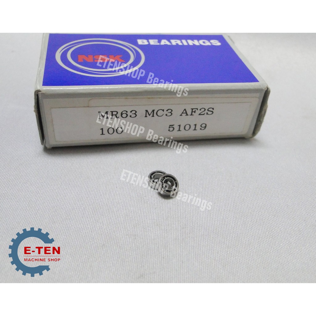 (培林達人/EtenShop)日牌NSK原裝微型軸承，MR63，3*6*2、3X6X2，專業、正品的供應者 | 蝦皮購物