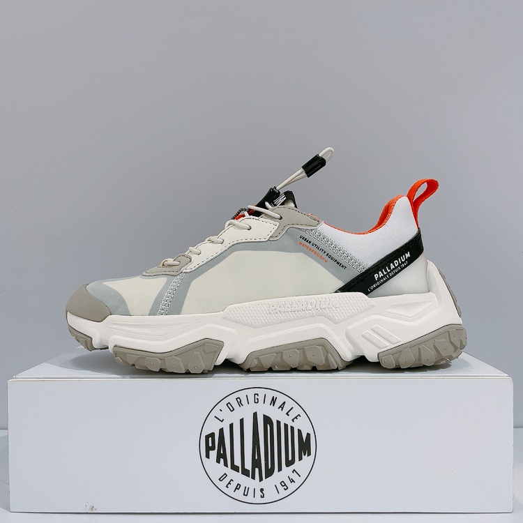 PALLADIUM OFF-GRID LO WP+ 男女款 白色 低筒 防水 輪胎底 雨鞋 休閒鞋 77332-116 | 蝦皮購物