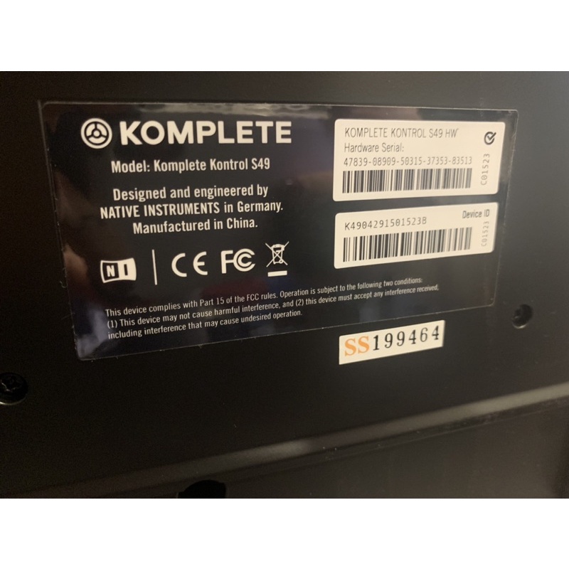 Native Instruments S49 MK1 NI Komplete Kontrol 49鍵 主控 MIDI鍵盤 | 蝦皮購物
