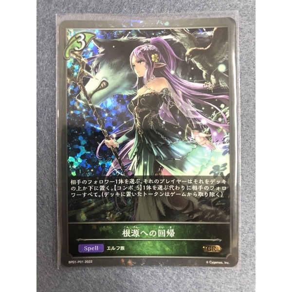 SD專售 -- 闇影詩章 SVE BP01-P01 回歸根源 GR鑽面 | 蝦皮購物