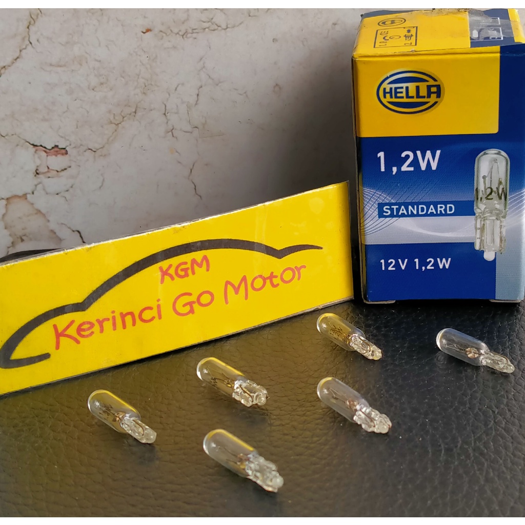 海拉燈泡 1.2w T5 12V 插頭 8GP 178 560 061 | 蝦皮購物