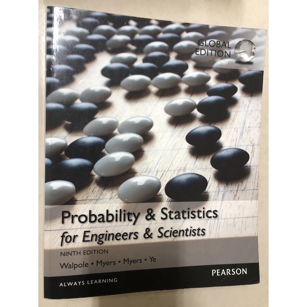 Probability & Statistics for Engineers & Scientists 9th | 蝦皮購物