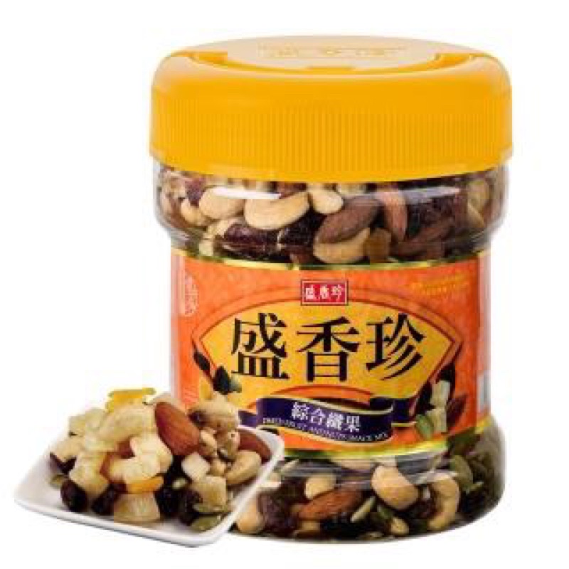 盛香珍綜合纖果桶580g/桶(2025/9/25)只有一桶 | 蝦皮購物