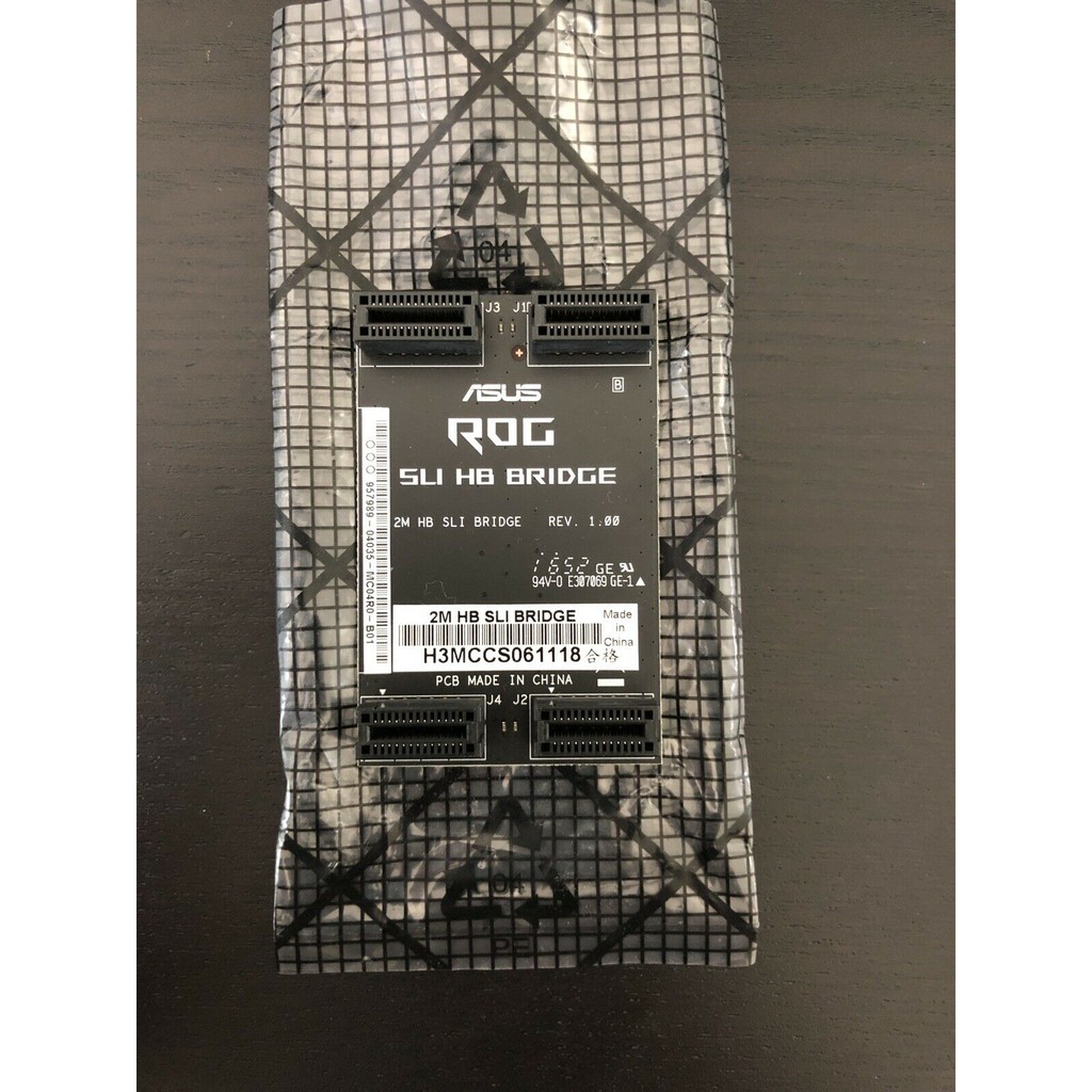 全新 ASUS ROG 2M HB SLI BRIDGE 顯卡橋接器 | 蝦皮購物