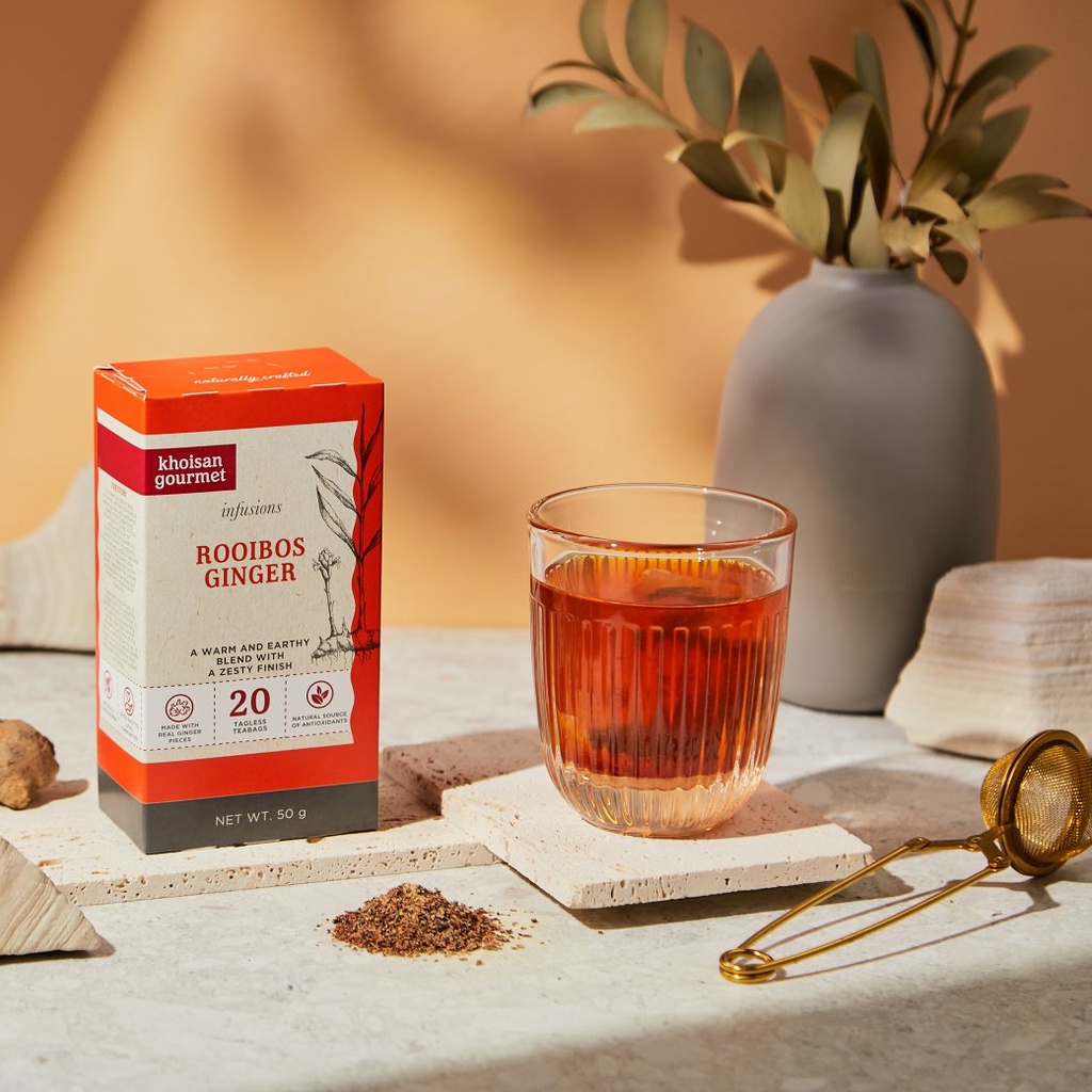 Khoisan Tea 科伊桑博士茶 / 國寶茶 / infusions 淬鍊系列-生薑博士茶(2.5gx20包) | 蝦皮購物