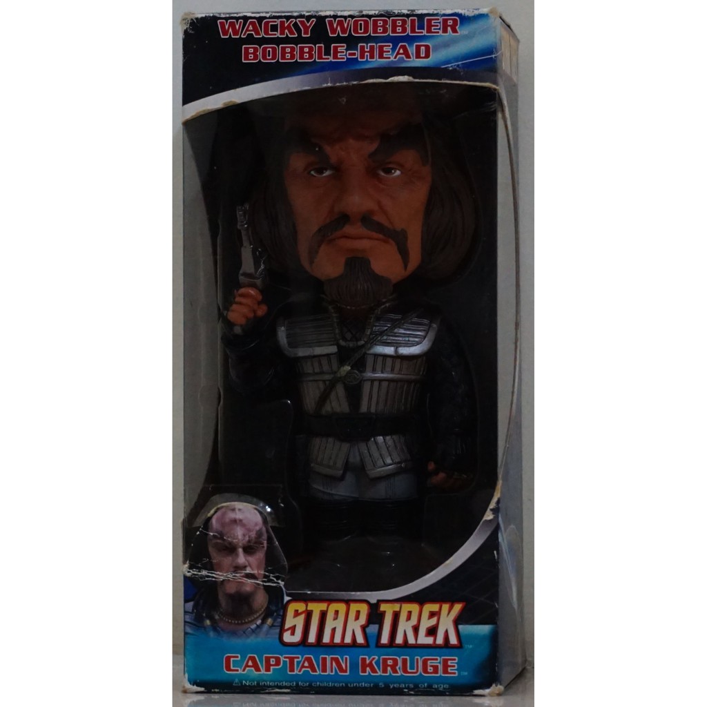 【G賣小舖】星際爭霸戰 STAR TREK 星艦迷航記 Captain Cruge 克林貢艦長搖頭娃娃 | 蝦皮購物