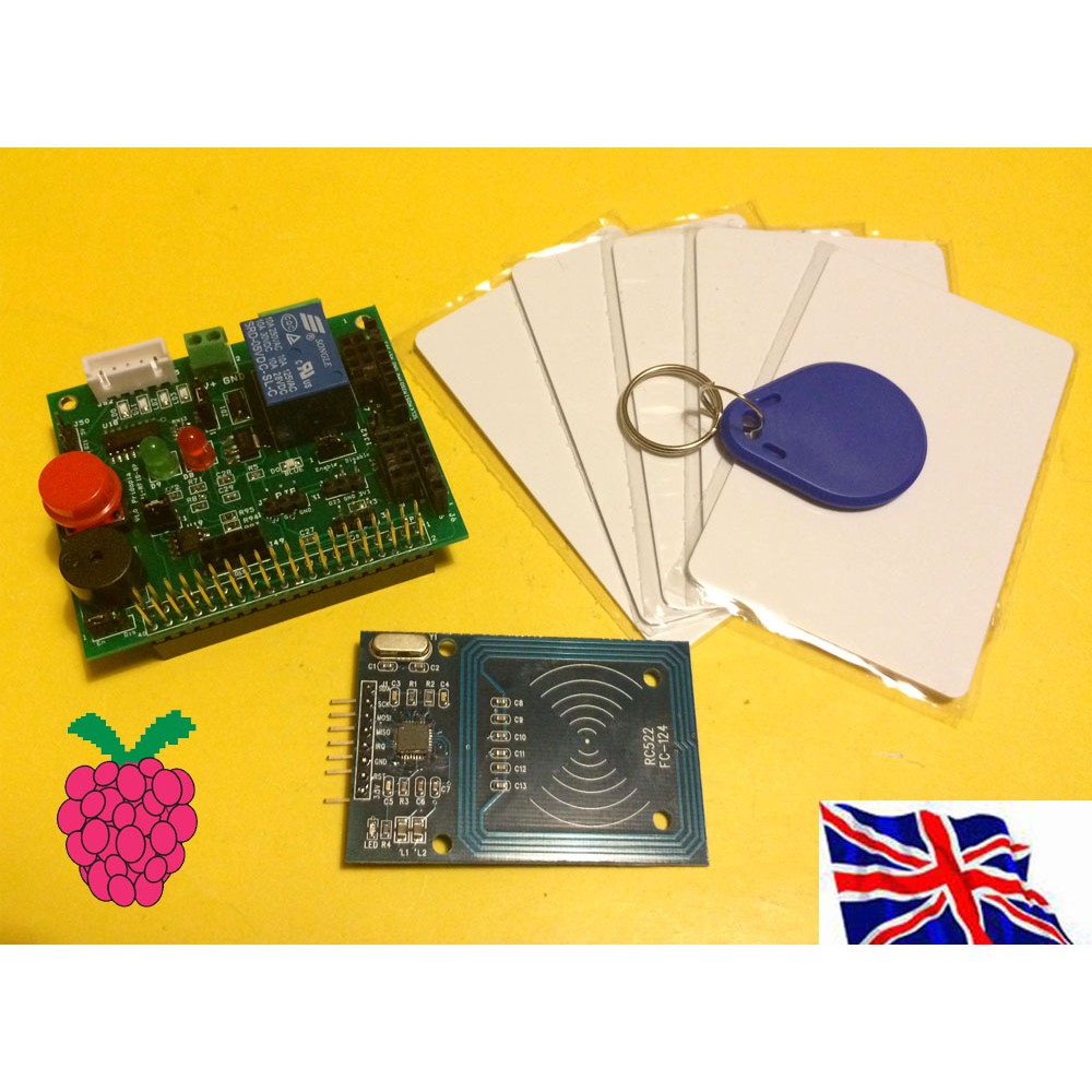 【莓亞科技】樹莓派Raspberry Pi RFID Reader & Relay 控制組＃3(含稅現貨NT$1268) | 蝦皮購物