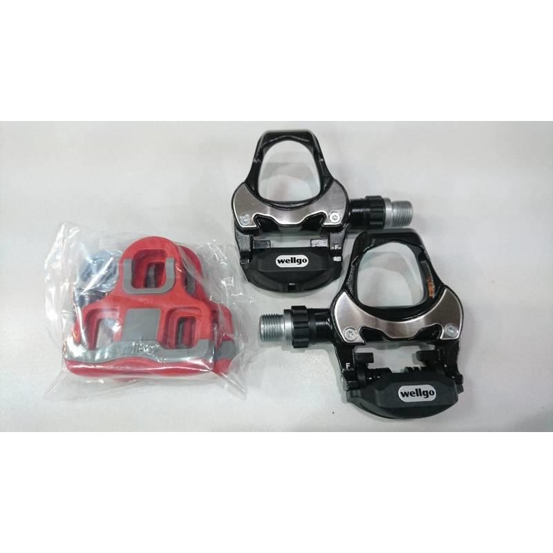 {名森自行車}Wellgo 維格 R251 LOOK系統 超輕量設計 公路車 培林卡踏 鋁合金腳踏板 | 蝦皮購物