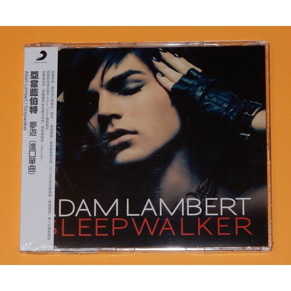 Adam Lambert 亞當藍伯特 - Sleepwalker 台版單曲CD (全新未拆 有側標) | 蝦皮購物