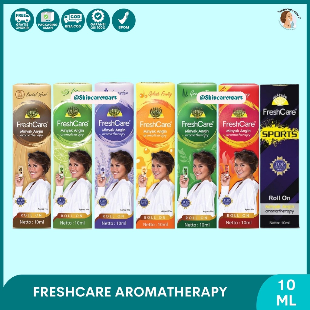 FS206 FRESHCARE Aroma Terapi Roll On 10ML | 蝦皮購物