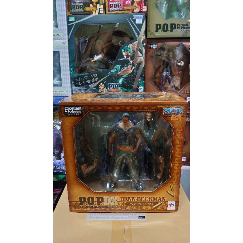 「日版金證全新未拆」海賊王 貝克曼 POP DX 紅髮海賊團 | 蝦皮購物