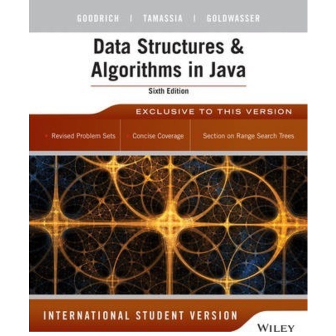 【二手書籍】Data Structures and Algorithms in Java, 6/e 原文書 | 蝦皮購物